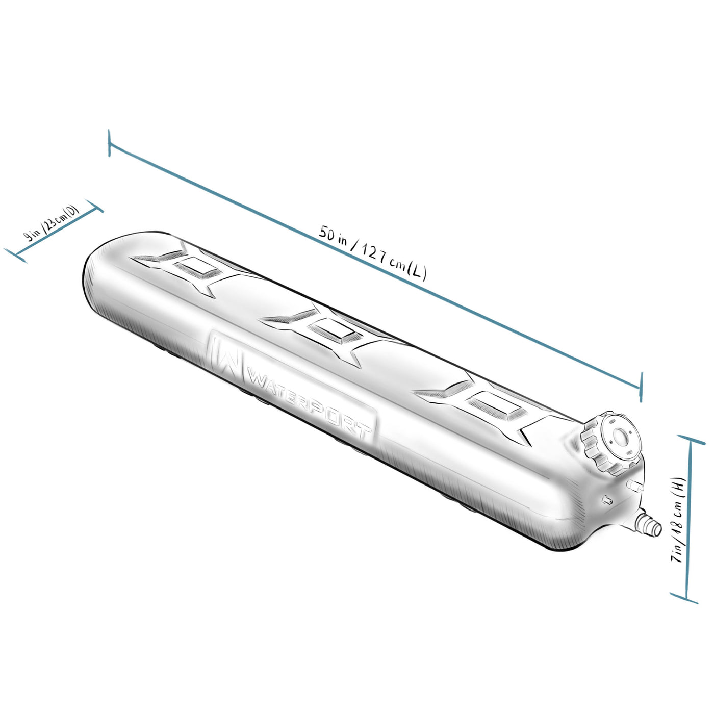 8.0 Gallon Water Tank | Pressurized Water System | WaterPORT®